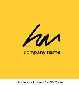 Initial Letter H M M H Stock Vector (Royalty Free) 1783571756 ...