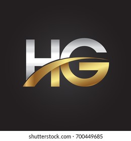 Initial Letter Hg Logotype Company Name Stock Vector (Royalty Free ...