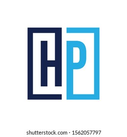Initial Letter Hp Modern Logo Vector Stock Vector (Royalty Free ...