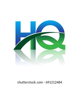 Initial Letter Hq Logotype Company Name Stock Vector (Royalty Free ...