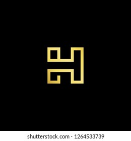 Initial Letter Ht Th Hh H Stock Vector (Royalty Free) 1264533739 ...