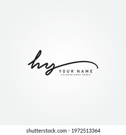 1,130 Hy monogram Images, Stock Photos & Vectors | Shutterstock