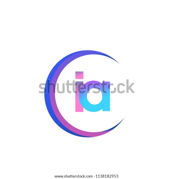 Initial Letter Ia Logotype Company Name Stock Vector (Royalty Free ...