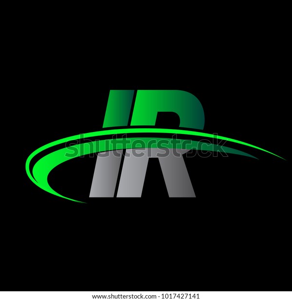 Initial Letter Ir Logotype Company Name Stock Vector (Royalty Free ...