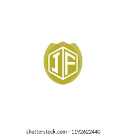 Initial Letter J F Jf Logo Stock Vector (Royalty Free) 1192622440 ...