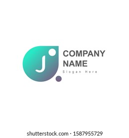 Initial Letter J Logo Vector Design Stock Vector (Royalty Free ...