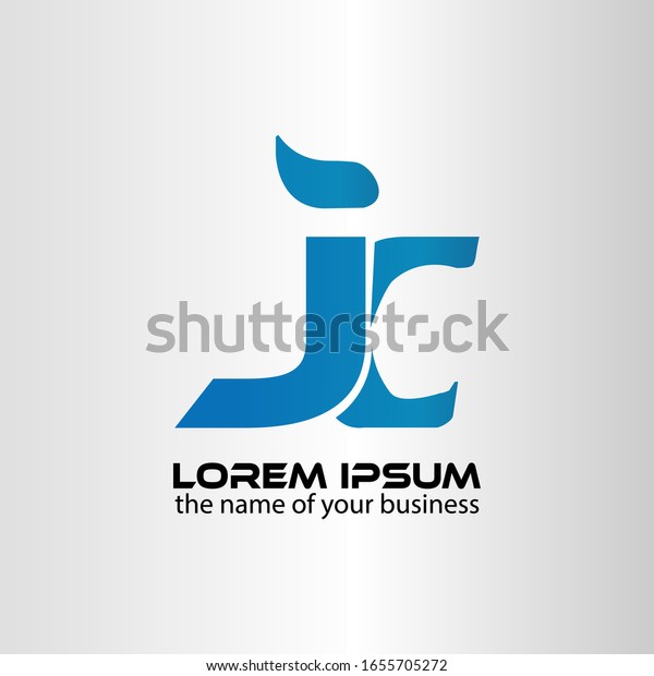 Initial Letter Jc Company Name Logo Stock Vector (Royalty Free) 1655705272