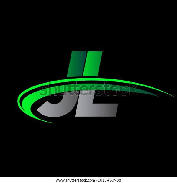 Initial Letter Jl Logotype Company Name Stock Vector (Royalty Free ...