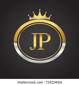 Initial Letter Jp Logotype Company Name Stock Vector (Royalty Free ...