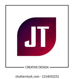 Initial Letter Jt Logo Template Design Stock Vector (Royalty Free ...