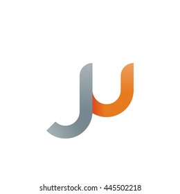 Initial Letter Ju Modern Linked Circle Stock Vector (Royalty Free) 445502218 | Shutterstock