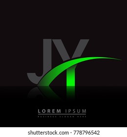 Initial Letter Jy Logotype Company Name Stock Vector (Royalty Free ...