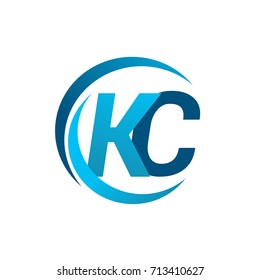 Initial Letter Kc Logotype Company Name Stock Vector (Royalty Free ...