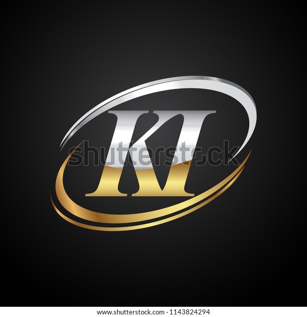 Initial Letter Ki Logotype Company Name Stock Vector (Royalty Free ...