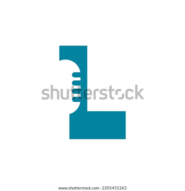 Initial Letter L Music Logo Dj Stock Vector (Royalty Free) 2205431263 ...