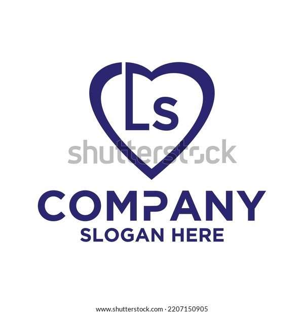 Initial Letter L S Logo Vector Stock Vector (Royalty Free) 2207150905 ...