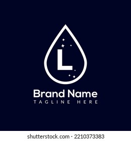 2,614 L Drop Logo Images, Stock Photos & Vectors | Shutterstock