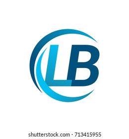 Initial Letter Lb Logotype Company Name Stock Vector (Royalty Free ...