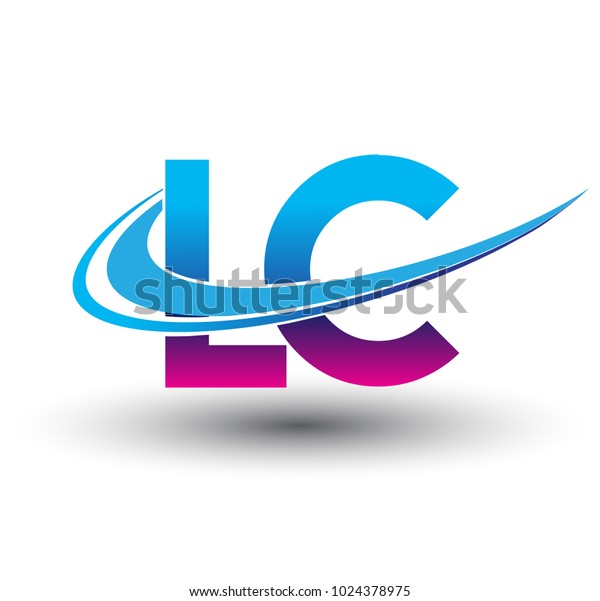 Initial Letter Lc Logotype Company Name Stock Vector (Royalty Free ...