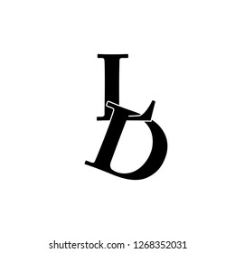 610 Ld Calligraphy Monogram Images, Stock Photos & Vectors | Shutterstock