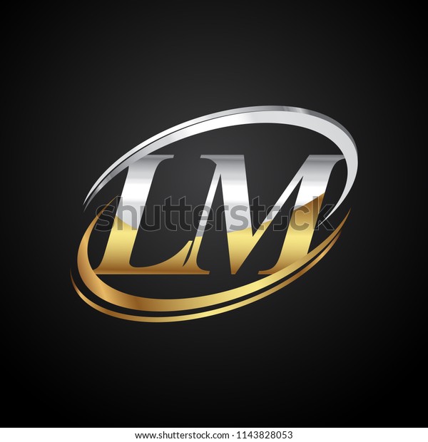 Initial Letter Lm Logotype Company Name Stock Vector (Royalty Free ...