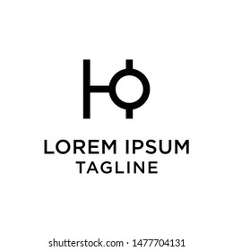 Initial Letter Logo Ho Oh Logo Stock Vector (Royalty Free) 1477704131