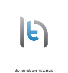 Initial Letter Logo Ht Th T Stock Vector (Royalty Free) 571136287 ...