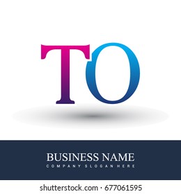 120 Letter t and o mark modern logo design template Images, Stock ...
