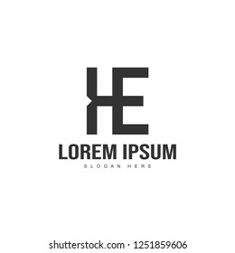Initial Letter Logo 4e E4 Logo Stock Vector (Royalty Free) 1573763974 ...