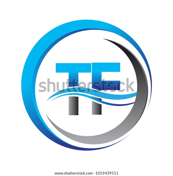 Initial Letter Logo Tf Company Name Stock Vector (Royalty Free) 1019439511