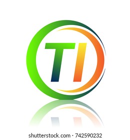 Initial Letter Logo Ti Company Name Stock Vector (Royalty Free) 742590232