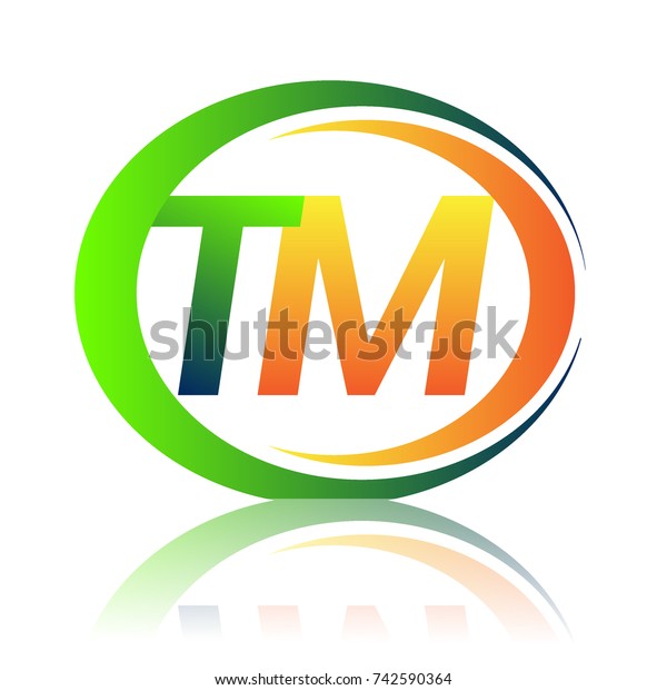 Initial Letter Logo Tm Company Name Stock Vector (Royalty Free ...