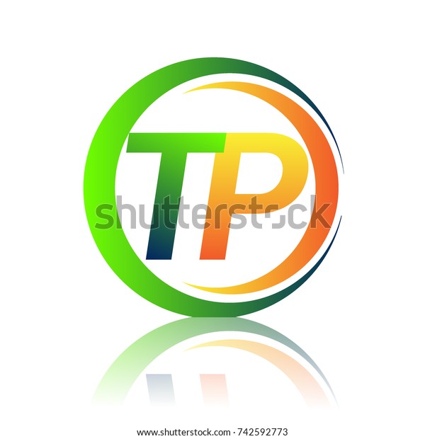 Initial Letter Logo Tp Company Name Stock Vector (Royalty Free ...