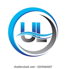Initial Letter Logo Uj Company Name Stock Vector (Royalty Free ...