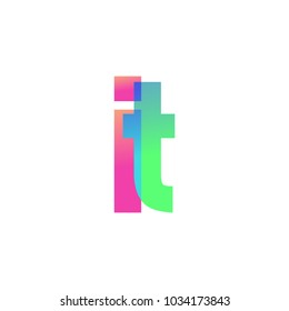 Initial Letter Jf Lowercase Logo Green Stock Vector (Royalty Free ...