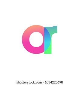 Initial Letter Gr Lowercase Logo Green Stock Vector (Royalty Free ...
