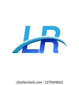 Initial Letter Lr Logotype Company Name Stock Vector (Royalty Free ...