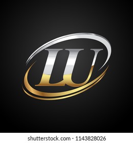 Initial Letter Lu Logotype Company Name Stock Vector (Royalty Free ...