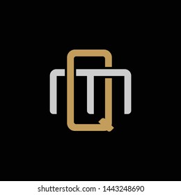 Initial Letter M Q Mq Qm Stock Vector (Royalty Free) 1443248690 ...