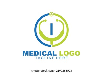 Initial Letter Medical Logo Stock Vector (Royalty Free) 2199263023 ...