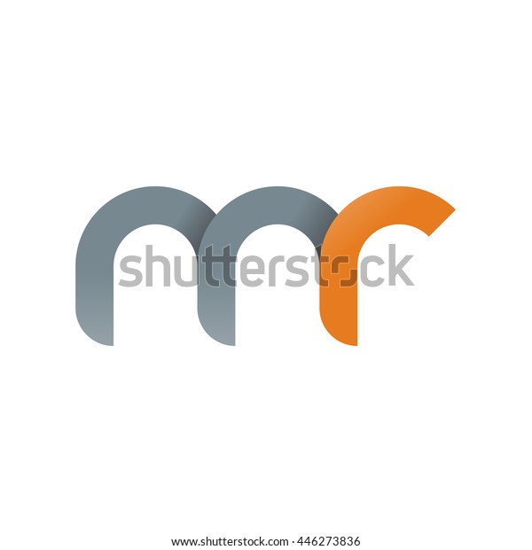 Initial Letter Mr Modern Linked Circle: เวกเตอร์สต็อก (ปลอดค่าลิขสิทธิ์ ...