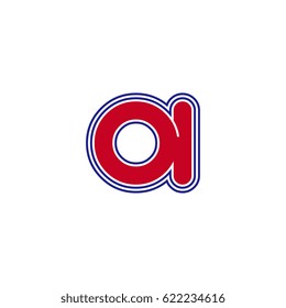 Initial Letter O Oi Monogram Outline Stock Vector (Royalty Free ...
