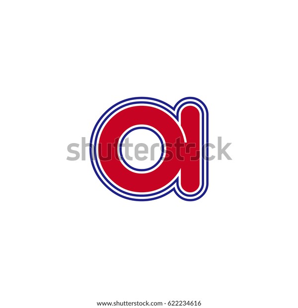 Initial Letter O Oi Monogram Outline Stock Vector (Royalty Free) 622234616
