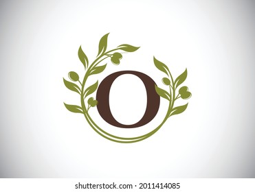 93 O Letter Olive Leaf Logo Images, Stock Photos & Vectors | Shutterstock