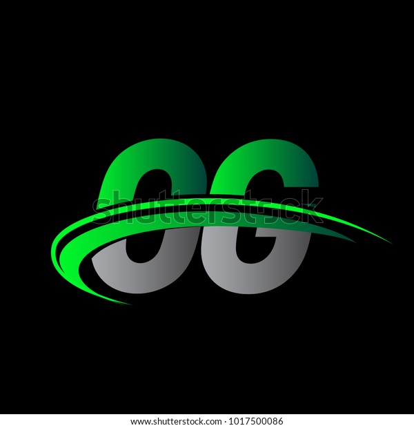 Initial Letter Og Logotype Company Name Stock Vector (Royalty Free ...