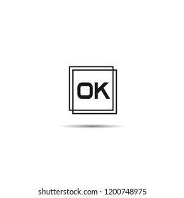 150 Minimal Design Ok Sign Square Stock Vectors, Images & Vector Art ...