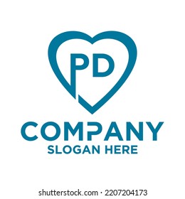 5,322 Letter P And D Modern Logo Design Template Images, Stock Photos ...