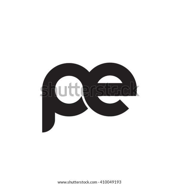 Initial Letter Pe Linked Round Lowercase Stock Vector (Royalty Free ... Initial Letter Pe Linked Round Lowercase Stock Vector (Royalty Free ...