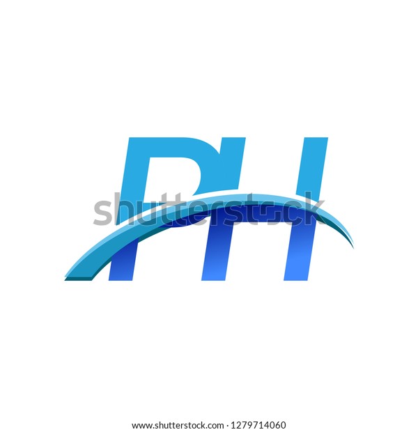 Initial Letter Ph Logotype Company Name Stock Vector (Royalty Free ...