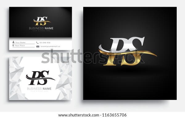 Initial Letter Ps Logotype Company Name Stock Vector (Royalty Free ...